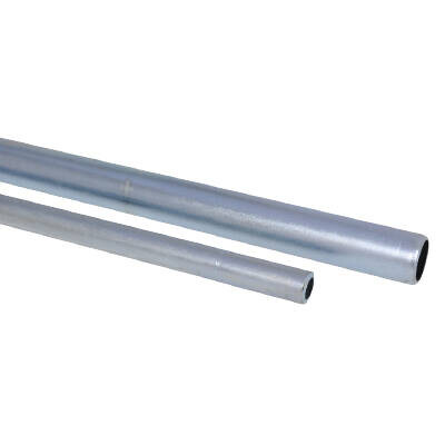 Zeybek 4 EMT Boru (1 metre) Emt Tip Dişsiz Galvaniz Borular