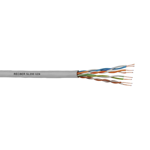 Reçber SL400 U23 Cat6 23AWG UTP Kablo 506019 (1 metre) Data-Lan Kabloları