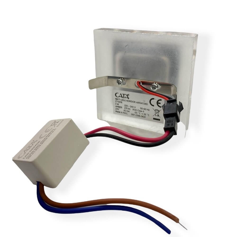 Ct-5176 3 LEDLİ KORİDOR ARM. / BEYAZ Led Panel Armatür